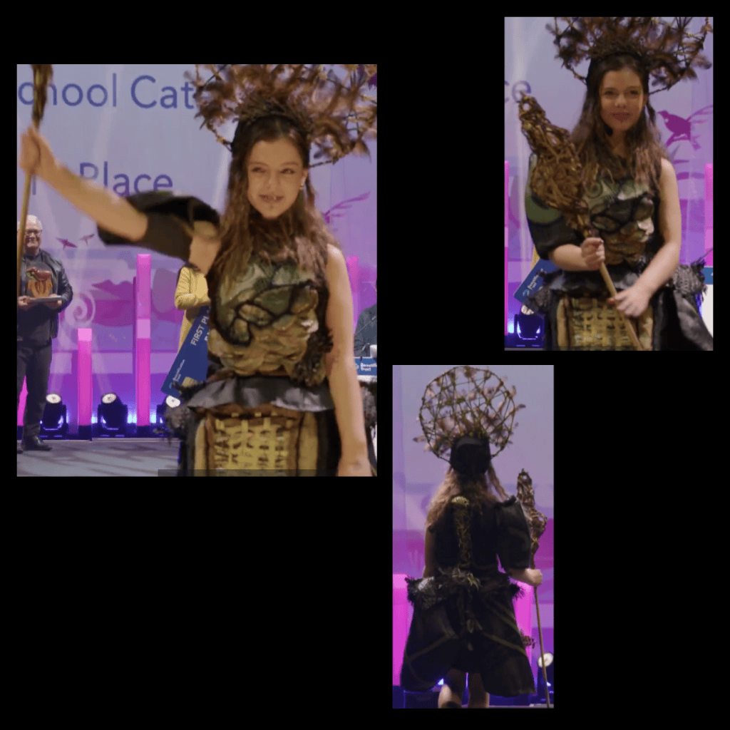 Raquel Sheldon - Winner in Wearable Arts Competition for Second Year ...