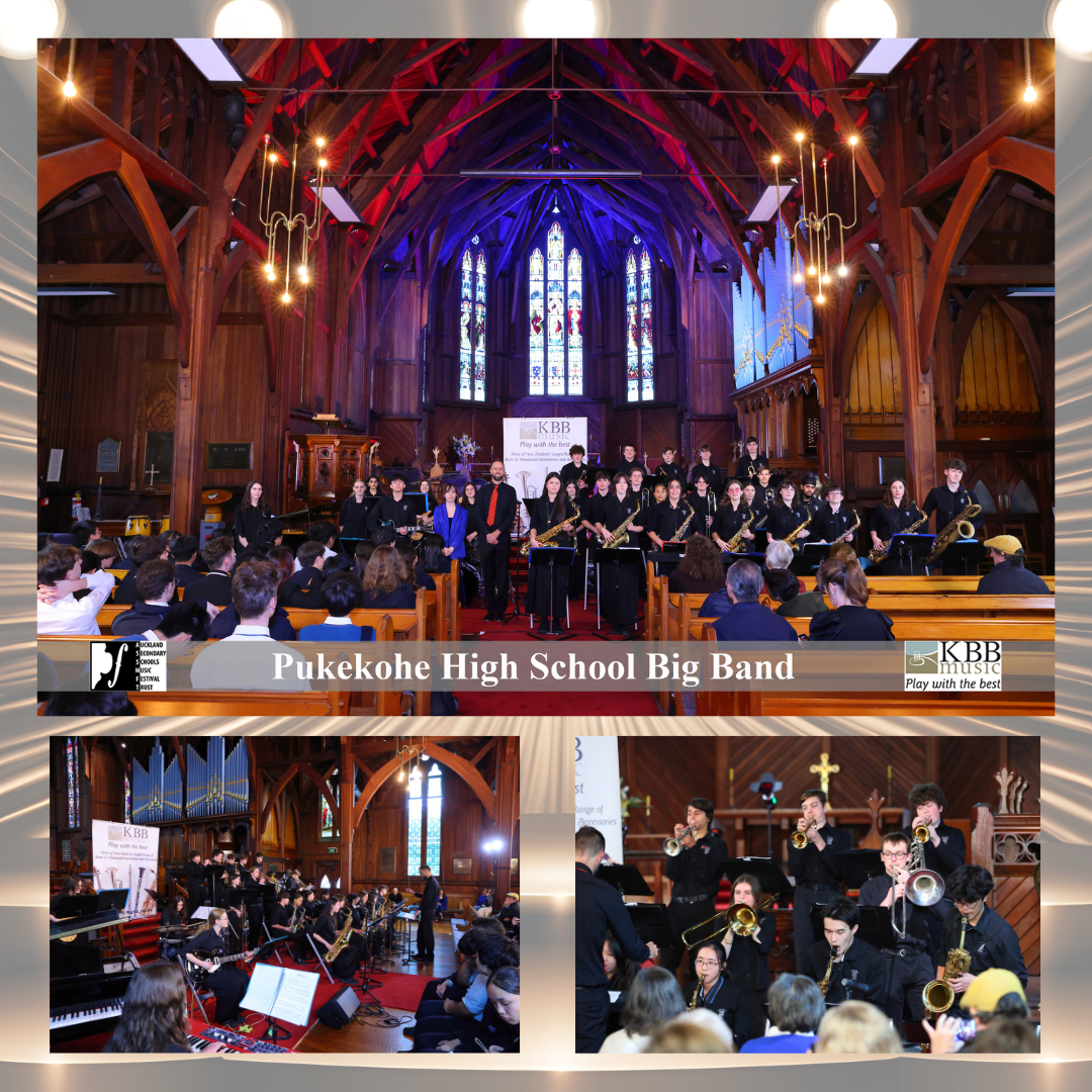 Big Band & Wind Band Achieve Bronze at KBB Music Festival - Pukekohe ...